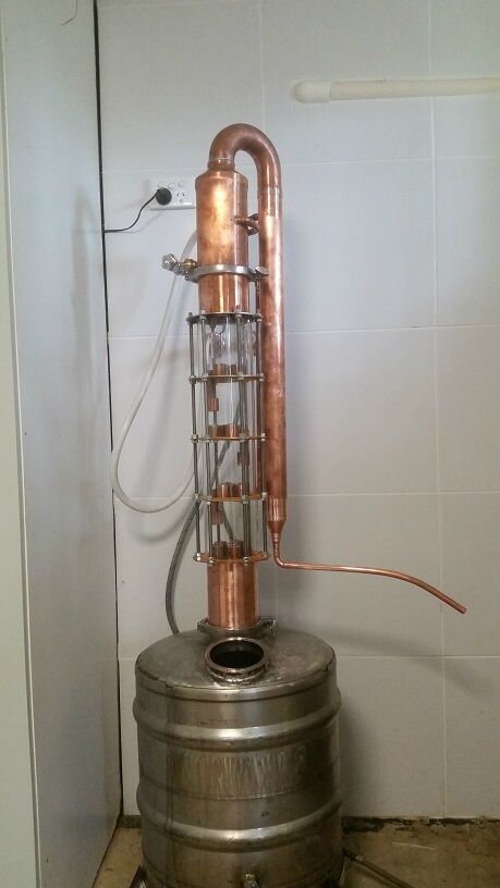 Learn how to make a moonshine still - copper moonshine still plans